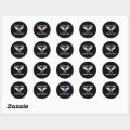 End Overdose My Friend's Wings Cover My Heart Classic Round Sticker ...