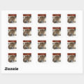 Endangered Animals - Amur Leopard Square Sticker | Zazzle