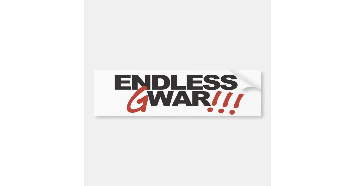 Endless Gwar Bumper Sticker | Zazzle