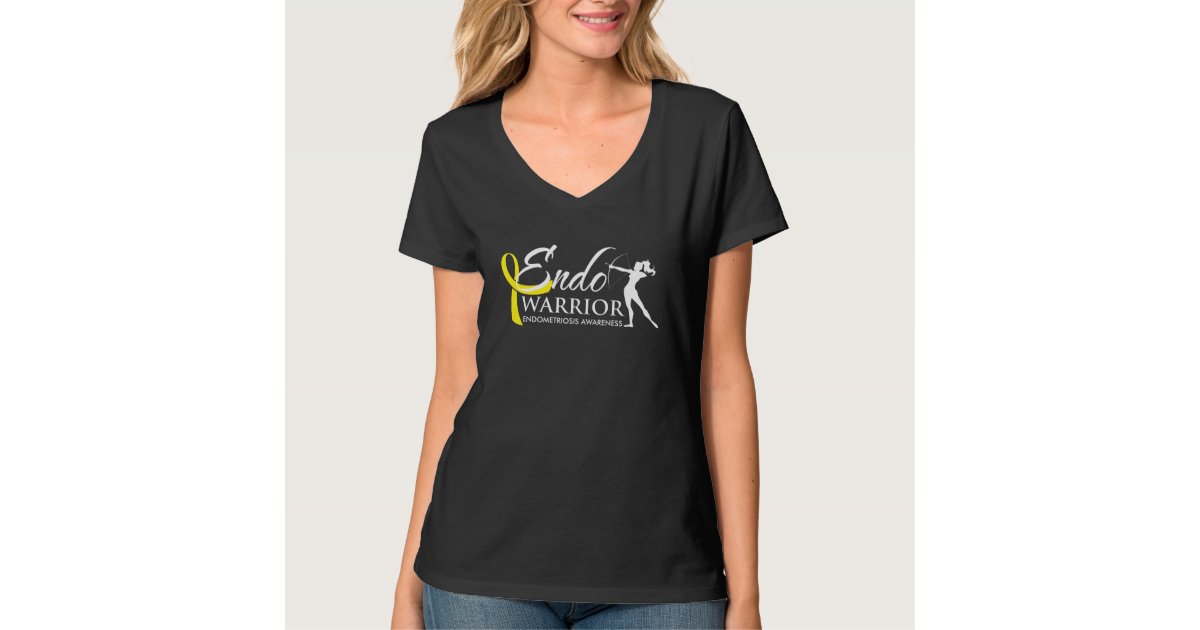 Endo Warrior - Endometriosis Awareness T-Shirt | Zazzle