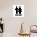 Engaged Couple Poster | Zazzle