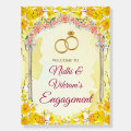 Engagement Welcome sign & Roka signs, Rokha signs | Zazzle