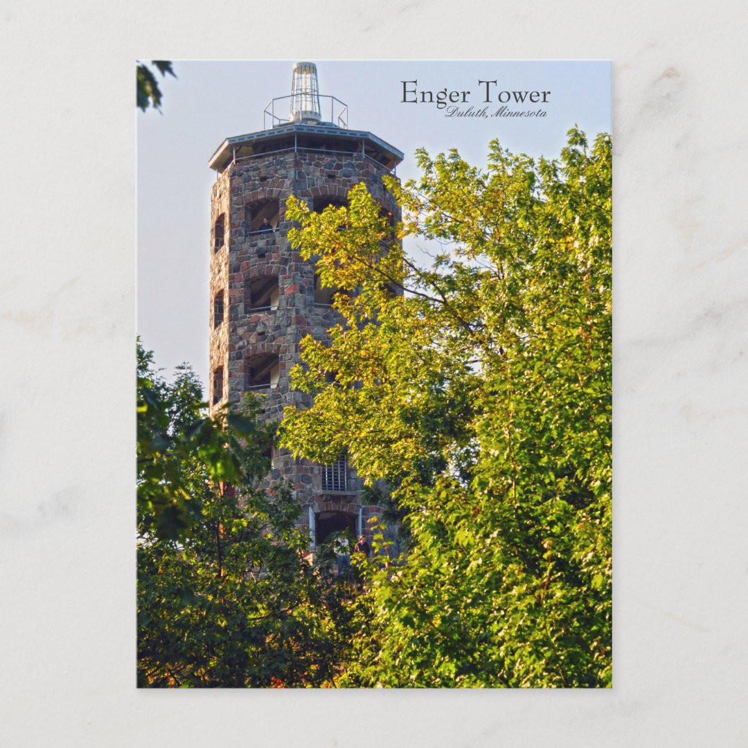 Enger Tower, Duluth Minnesota Postcard | Zazzle