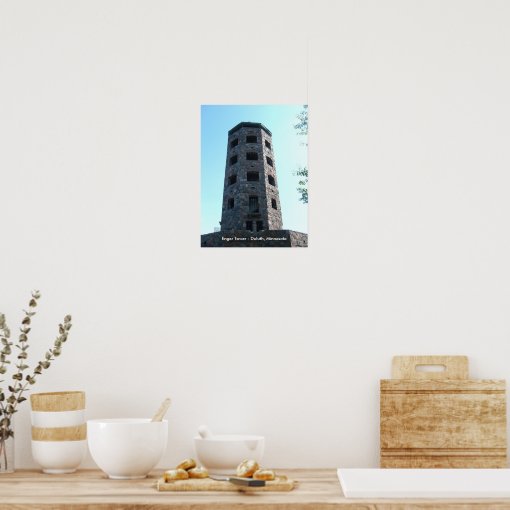 Enger Tower - Duluth, Minnesota Poster | Zazzle