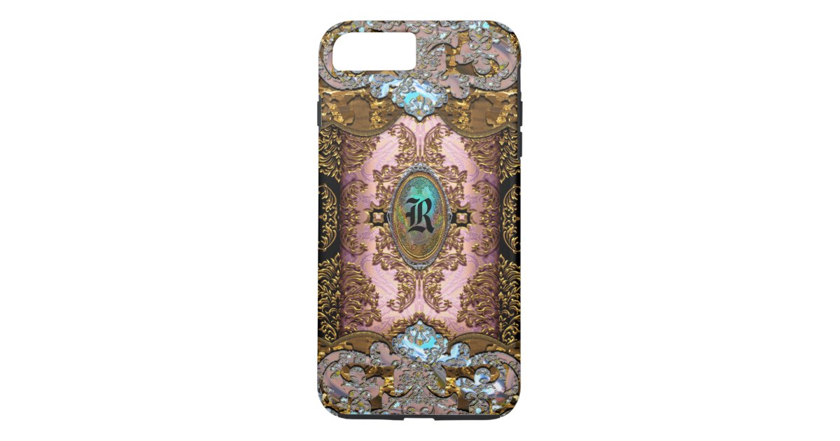 Enghelryste Elegant French Monogram VII Case-Mate iPhone Case | Zazzle