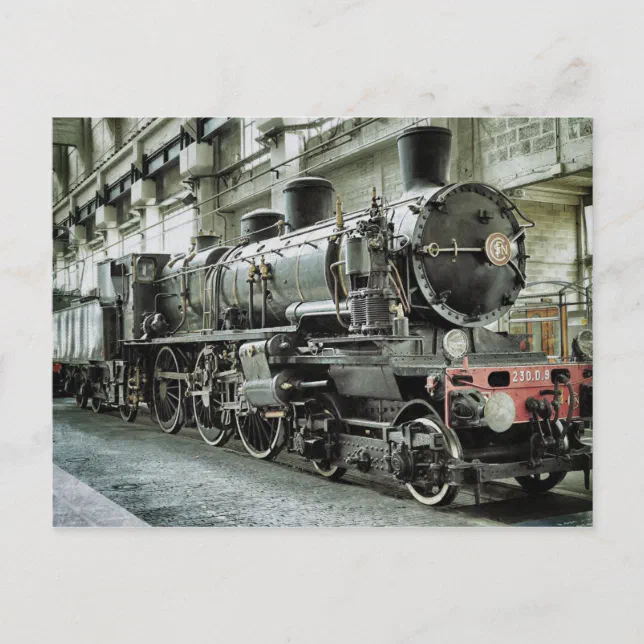 Engine house postcard | Zazzle