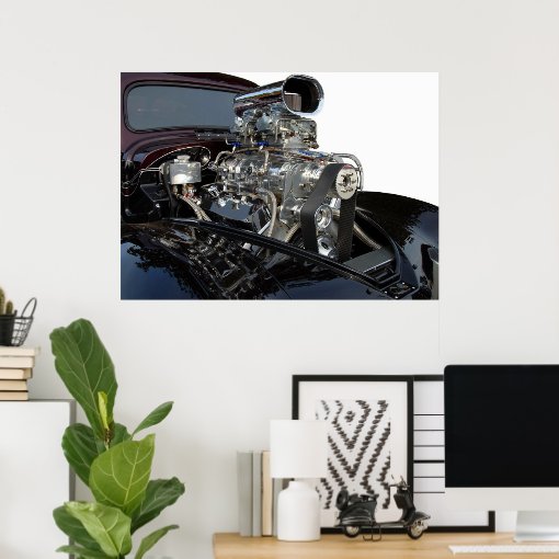 Engine Power Poster | Zazzle