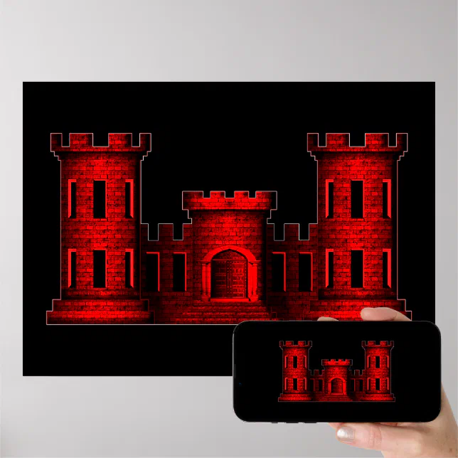 Engineer Castle Poster | Zazzle