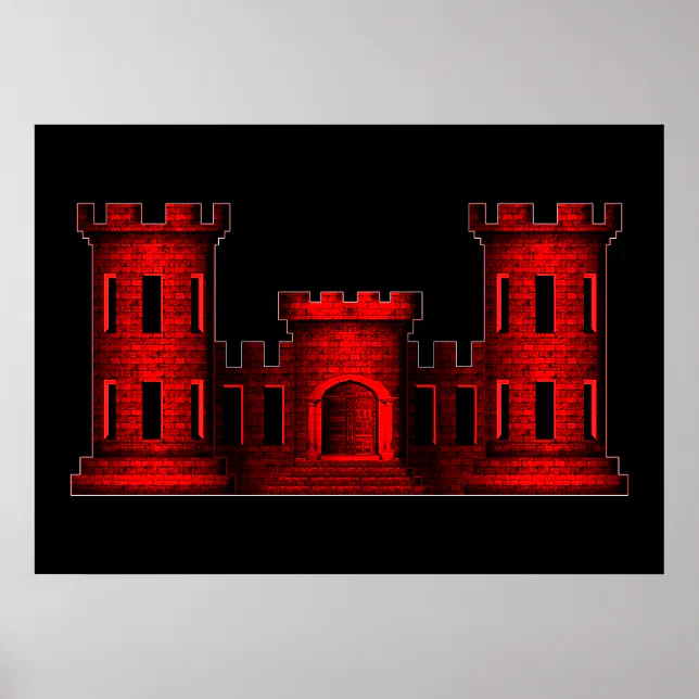 Engineer Castle Poster | Zazzle
