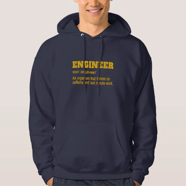 Engineer Hoodie | Zazzle