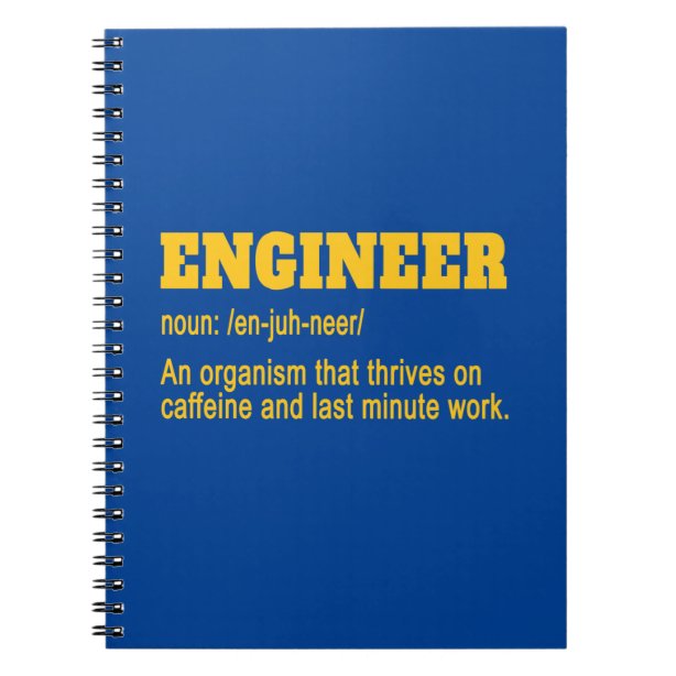 Engineering Notebooks & Journals | Zazzle