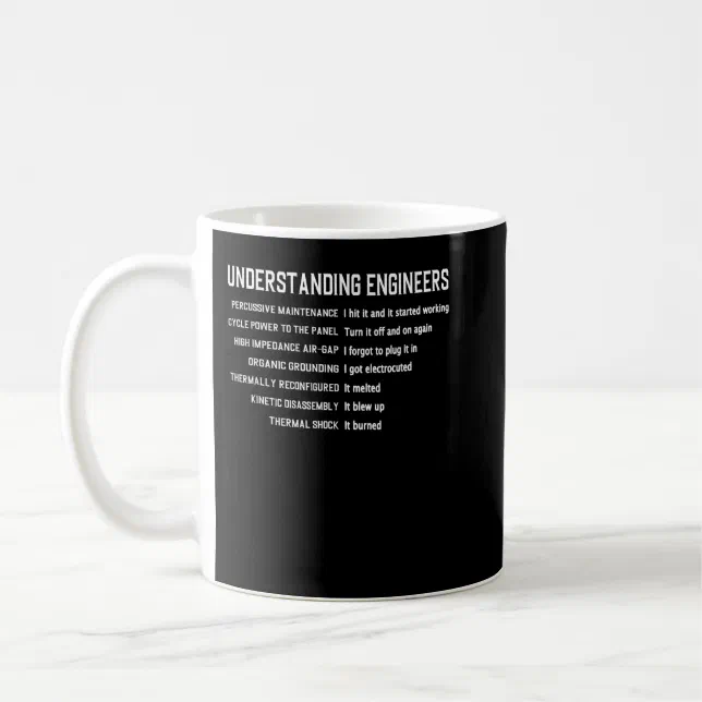 engineering Computer civil Understanding Engineers Coffee Mug | Zazzle