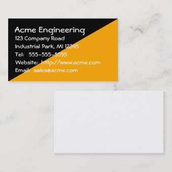 Engineering Construction Surveyors Business Card | Zazzle