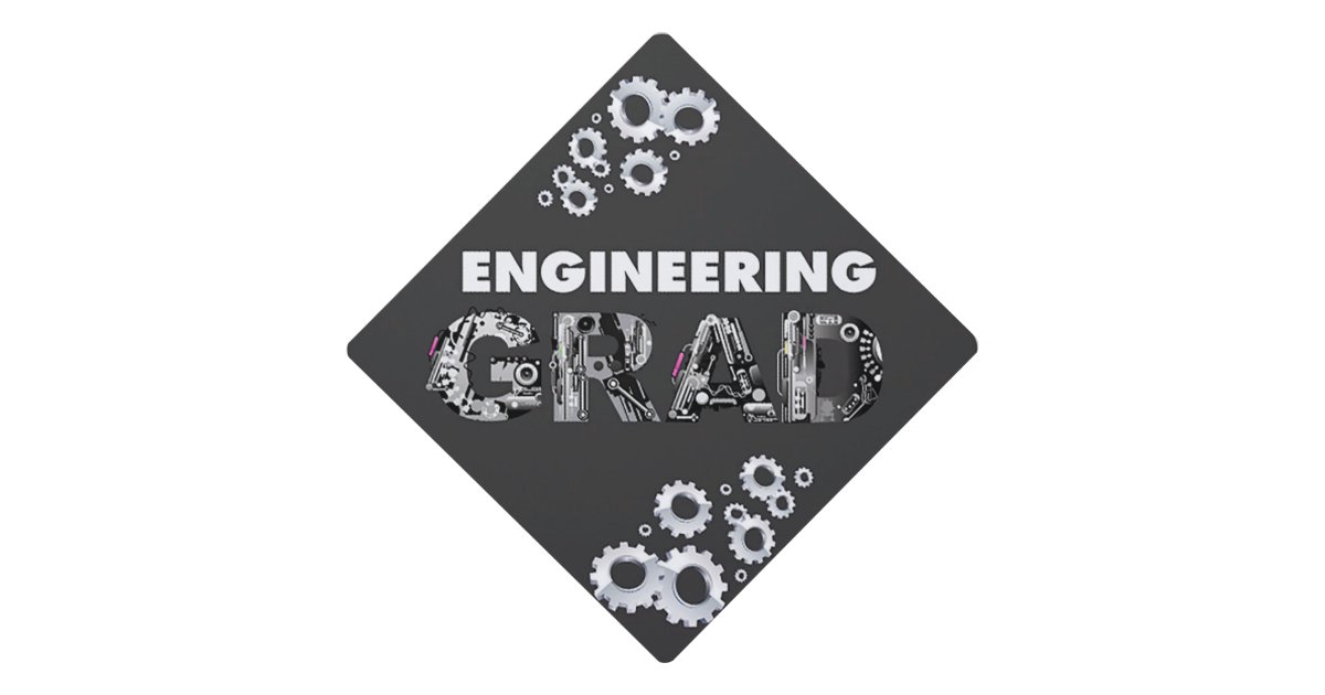 Engineering Grad Cap Topper | Zazzle