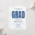 Engineering Graduation Engineer Grad Modern Draft Invitation | Zazzle