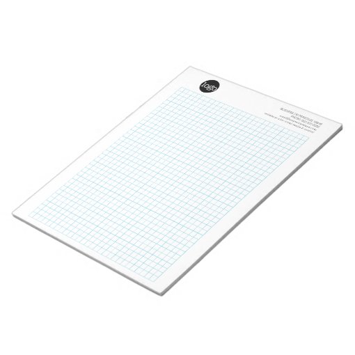 Engineering Graph Pad Calcpad with Company Logo | Zazzle