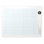 Engineering Graph Pad Calcpad with Company Logo | Zazzle