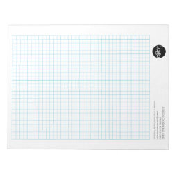 Engineering Graph Pad Calcpad with Company Logo | Zazzle