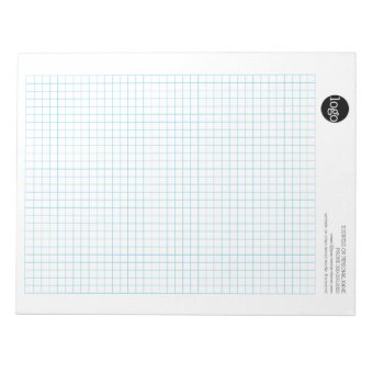 Engineering Graph Pad Calcpad with Company Logo | Zazzle
