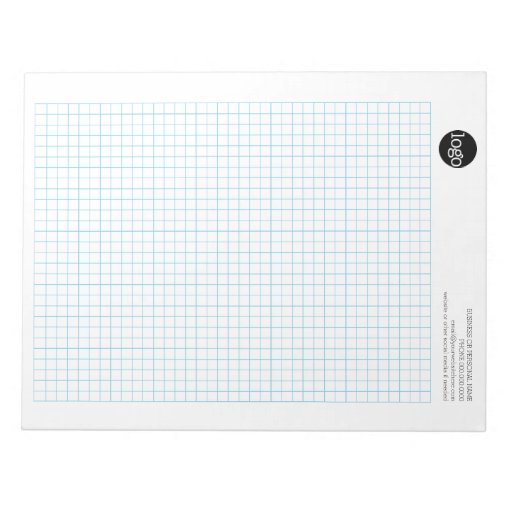 Engineering Graph Pad Calcpad with Company Logo | Zazzle
