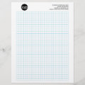 Engineering Graph Pad Calcpad with Company Logo Letterhead | Zazzle
