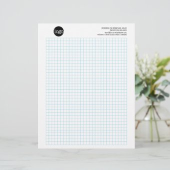 Engineering Graph Pad Calcpad with Company Logo Letterhead | Zazzle