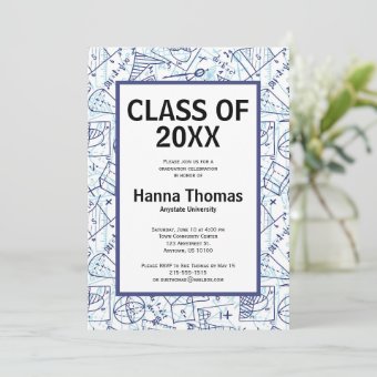 Engineering Mathematics Graduation Invitation | Zazzle