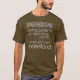 Engineering Solving Problems T-Shirt | Zazzle