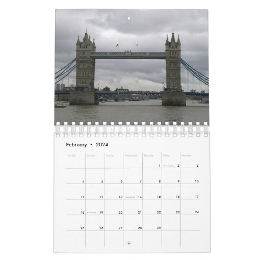 England Calendar | Zazzle