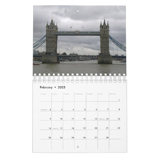 England Calendar | Zazzle