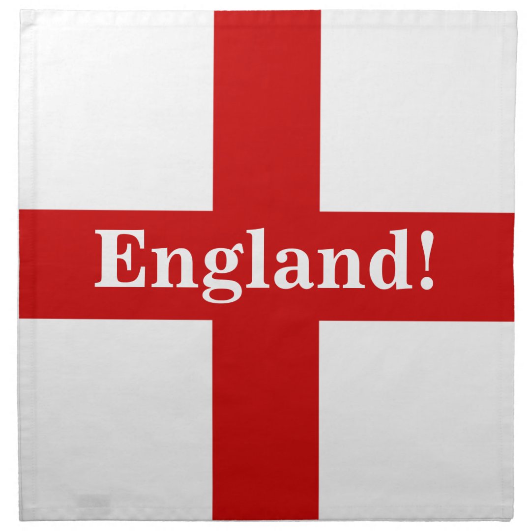 England Flag - Engerland! Engerland! Napkin | Zazzle