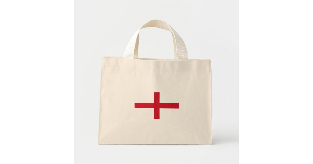 England Flag ttcnt Mini Tote Bag | Zazzle
