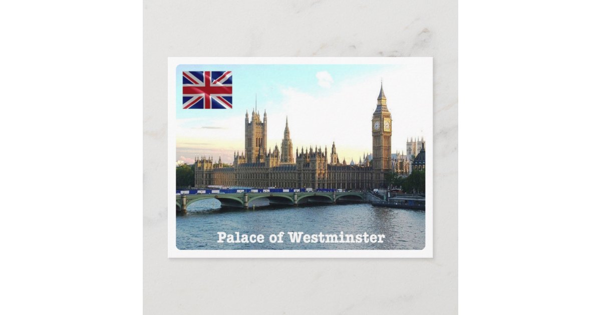 England - London - Palace of Westminster - Postcard | Zazzle