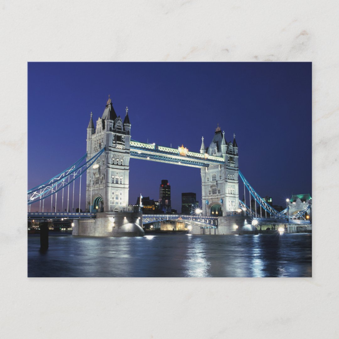 England, London, Tower Bridge 3 Postcard | Zazzle