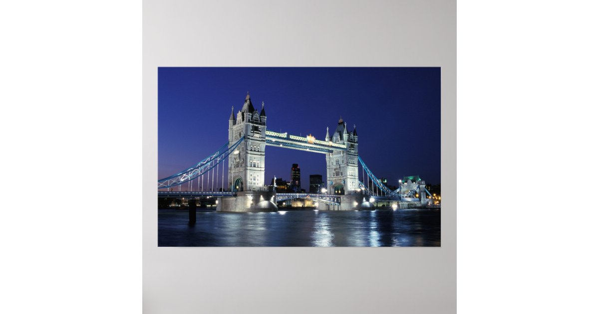 England, London, Tower Bridge 3 Poster | Zazzle