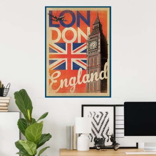 England, London. U.k. Poster | Zazzle