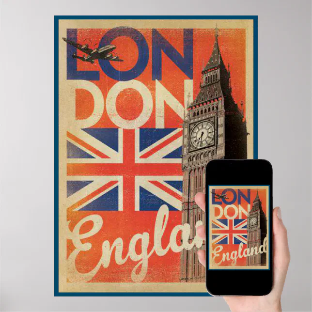 England, London. U.k. Poster | Zazzle