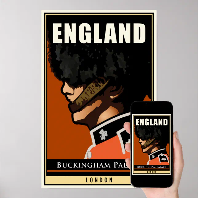 England Poster | Zazzle