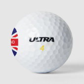 England Union Jack Flag Golf Balls | Zazzle