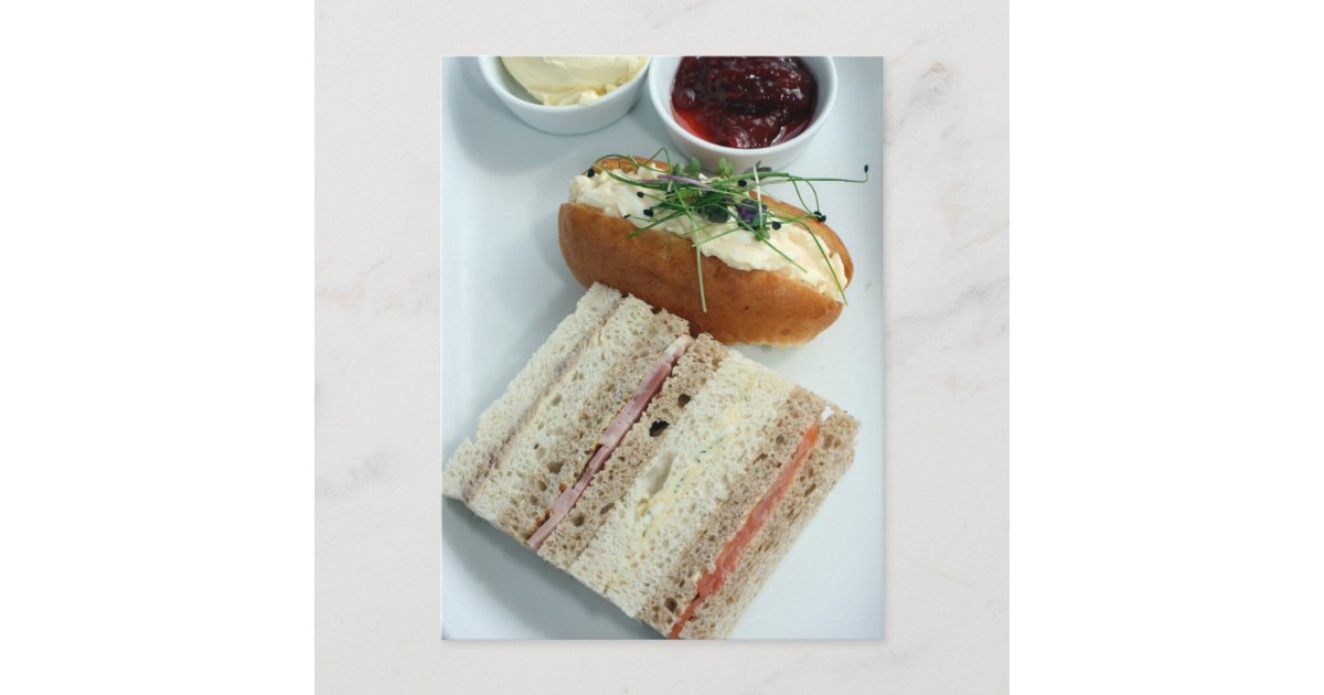 English afternoon tea postcard | Zazzle