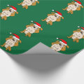 English Bulldog Christmas Wrapping Paper | Zazzle