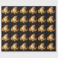 English bulldog holiday wrapping paper | Zazzle
