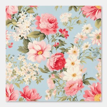 English Countryside Flower Gardens Wallpaper | Zazzle