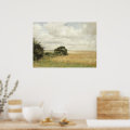 English Countryside Painting, Vintage Landscape Poster | Zazzle