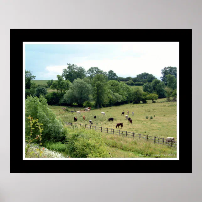 English Countryside Poster | Zazzle
