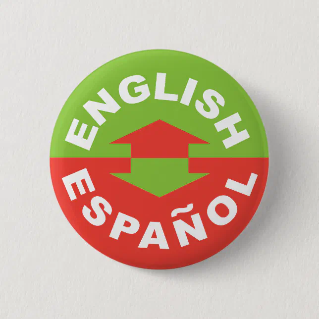English Español - I Speak Spanish Button | Zazzle