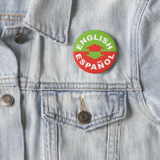 English Español - I Speak Spanish Button | Zazzle