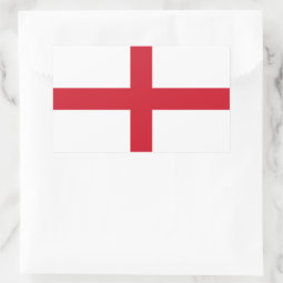 English Flag, Flag of England Rectangular Sticker | Zazzle