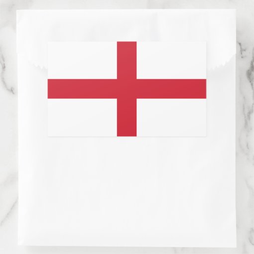 English Flag, Flag of England Rectangular Sticker | Zazzle