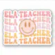 English Language Arts Teacher, ELA Teacher Gift Sticker | Zazzle